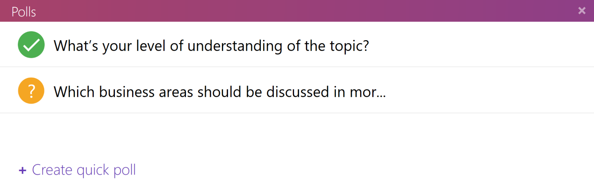 How to conduct polls & votings | SlideLizard Help
